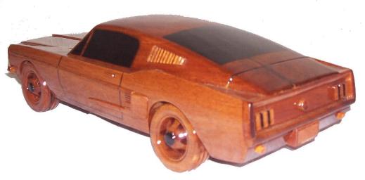 Hand Carved Wooden Cars