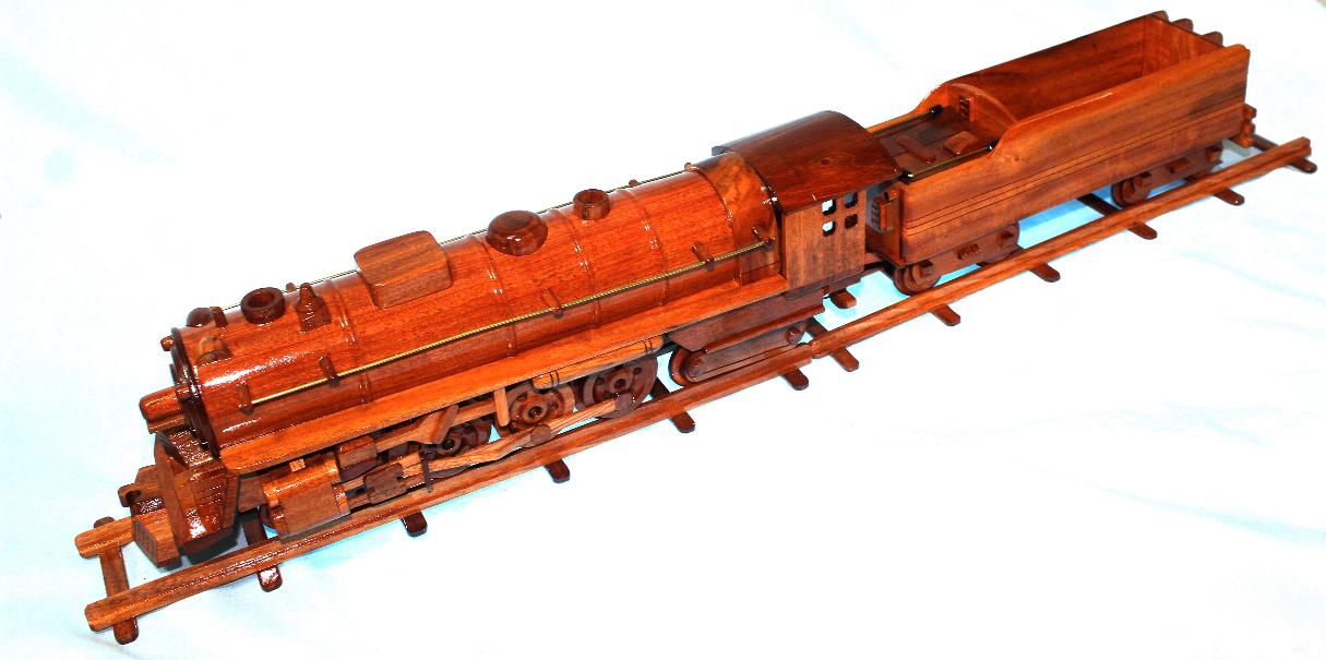 NewYork Hudson Train Wooden Model Train